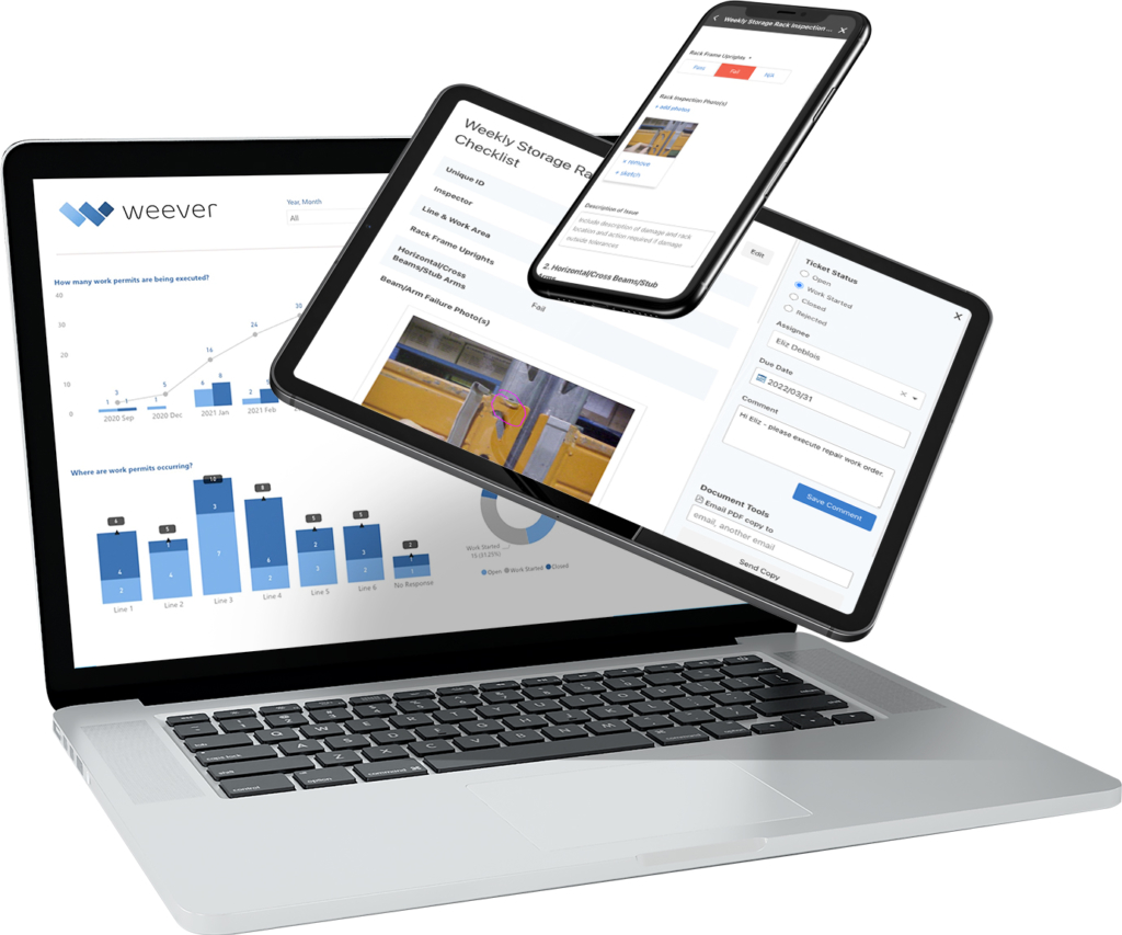 Why digitize Warehouse Pallet Rack Inspections? | Weever