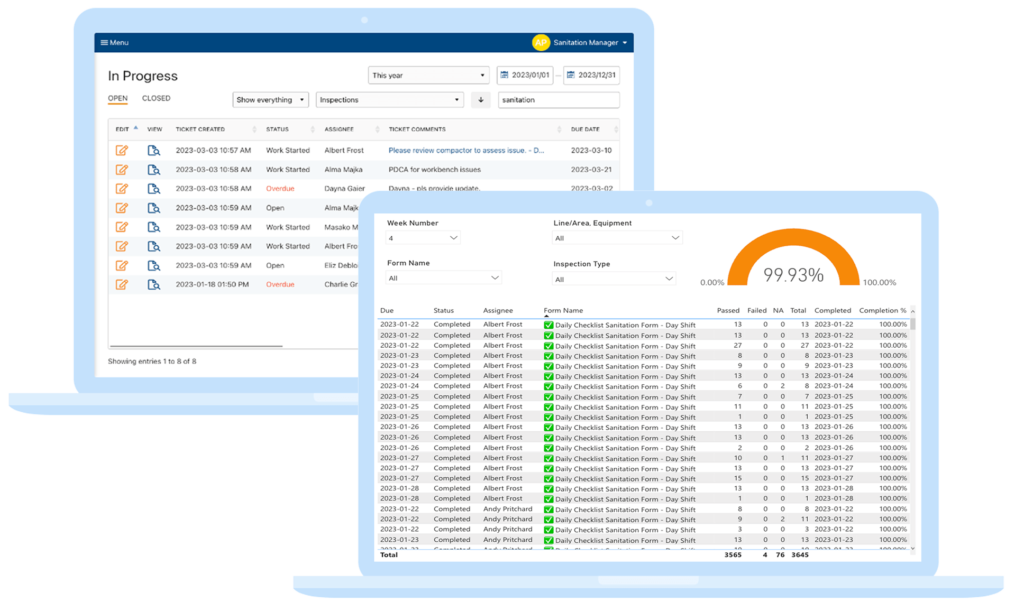 Production Line Cleaning & Sanitation Checklist | Weever