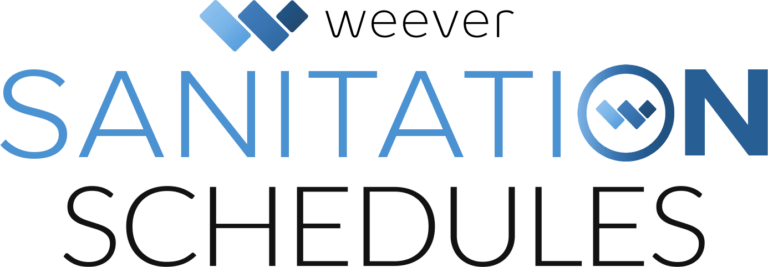 Master Sanitation Schedules | Weever